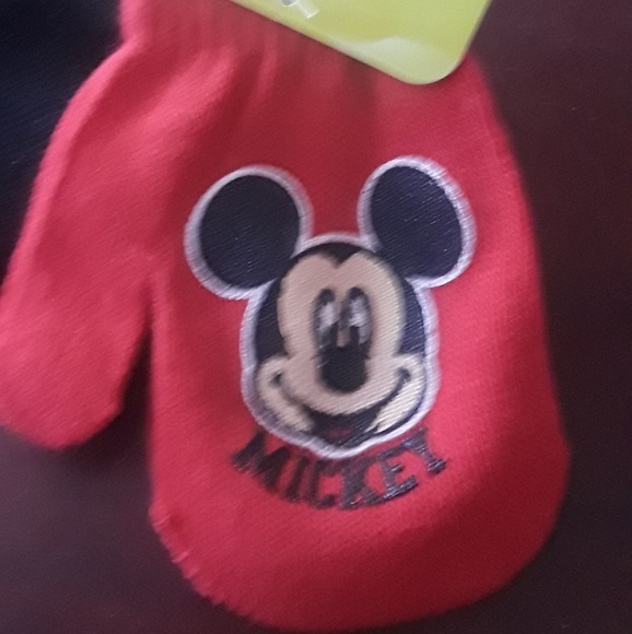 Disney | Accessories | Disney Mickey Mouse Toddler Mittens 2 Pr New ...